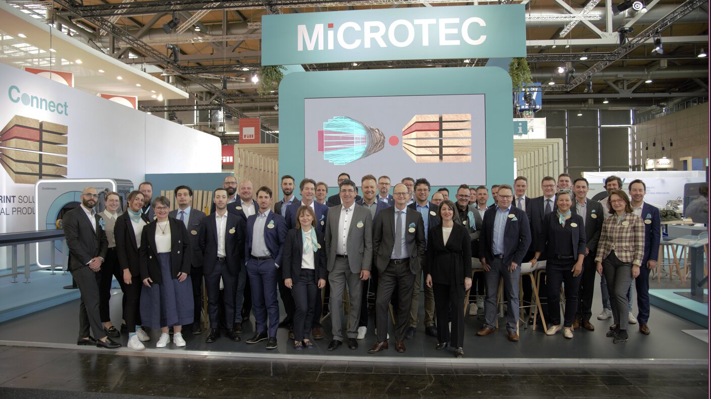 MiCROTEC - Success at LIGNA 23: Showcasing Excellence in Woodworking